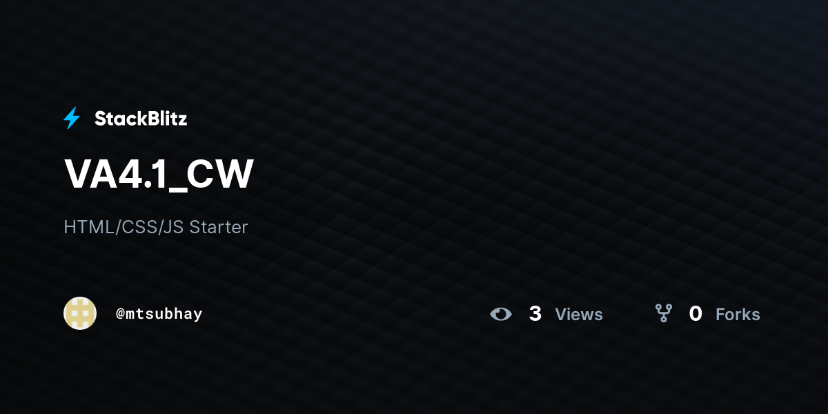 Va4 1 Cw Stackblitz