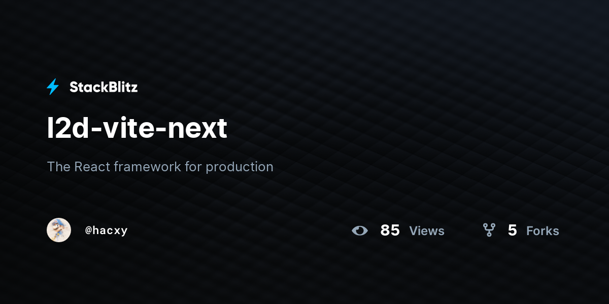 l2d-vite-next - StackBlitz