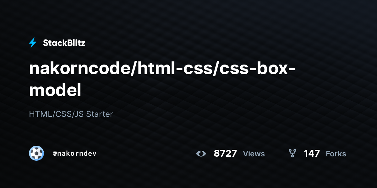 nakorncode/html-css/css-box-model - StackBlitz
