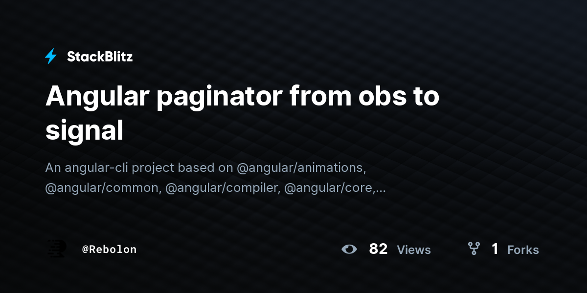 Angular paginator from obs to signal - StackBlitz