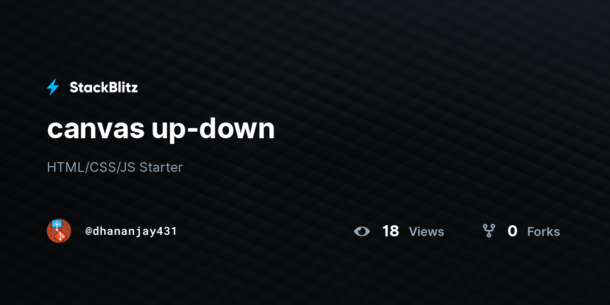 canvas up-down - StackBlitz