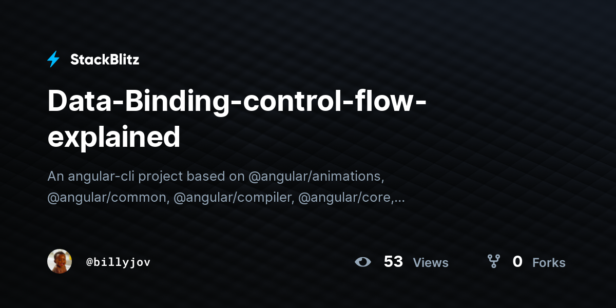 Data-Binding-control-flow-explained - StackBlitz