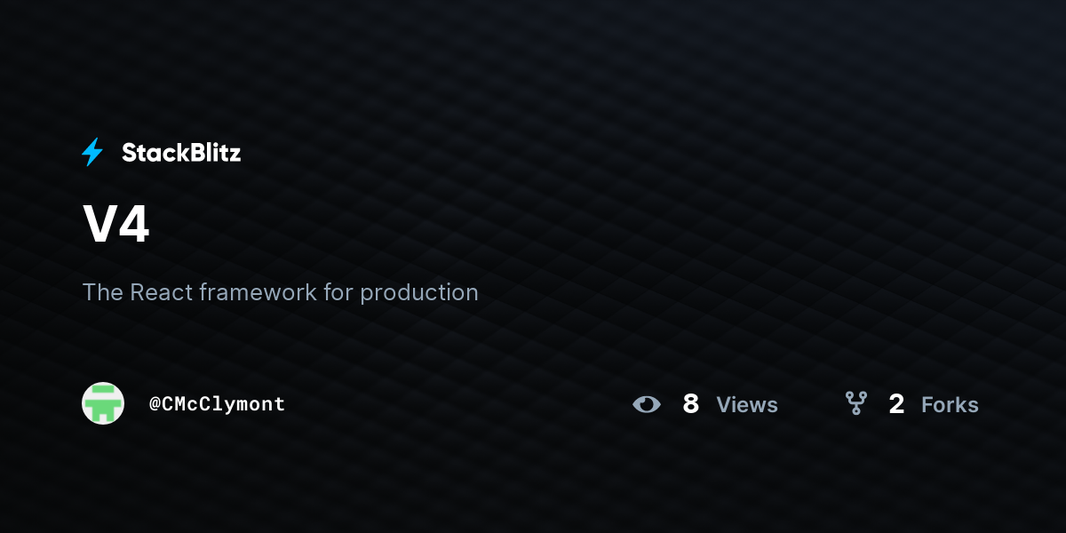 V4 - StackBlitz
