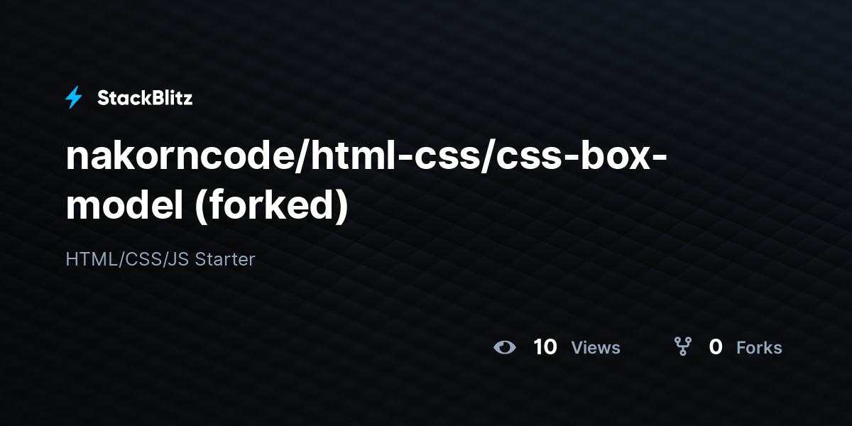 nakorncode/html-css/css-box-model (forked) - StackBlitz