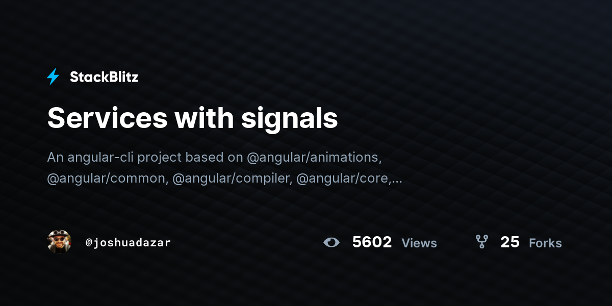 Services with signals - StackBlitz