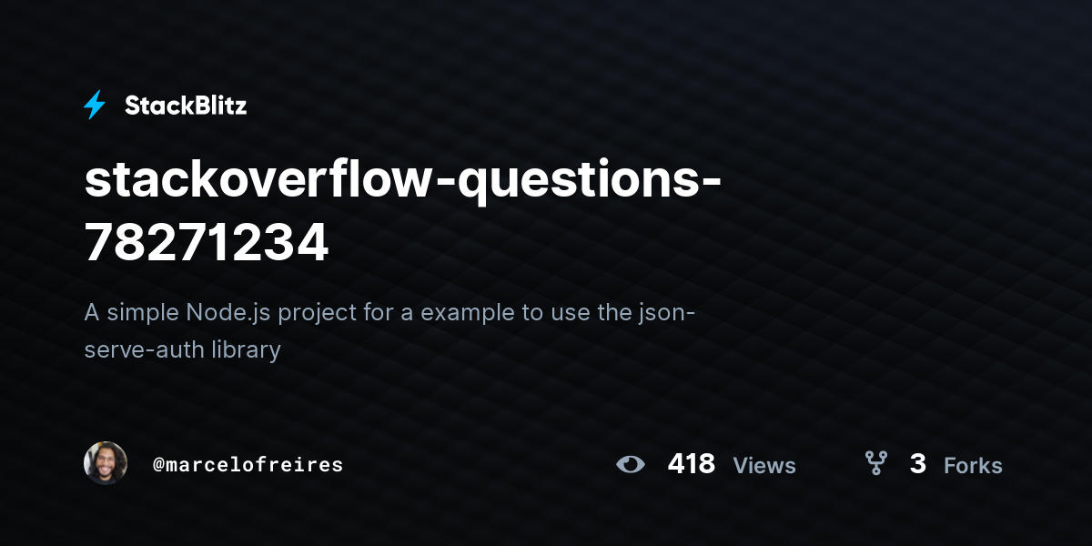 stackoverflow-questions-78271234 - StackBlitz