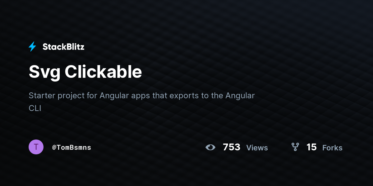 Svg Clickable - StackBlitz