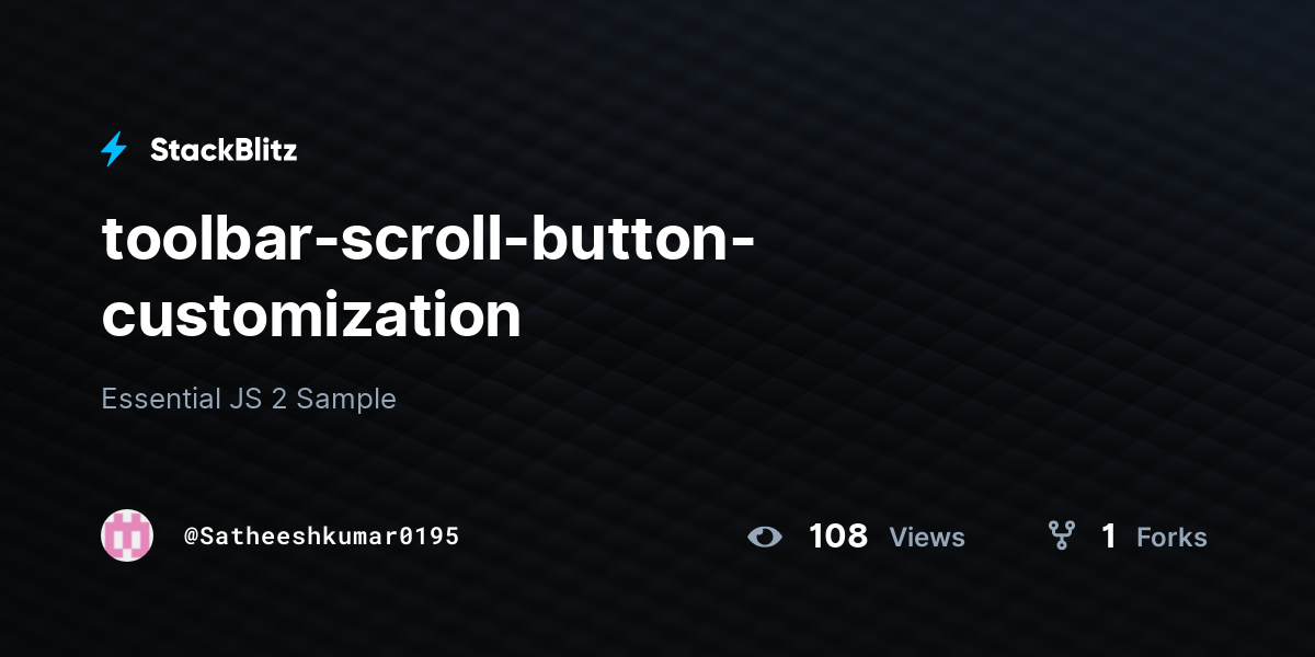 toolbar-scroll-button-customization - StackBlitz