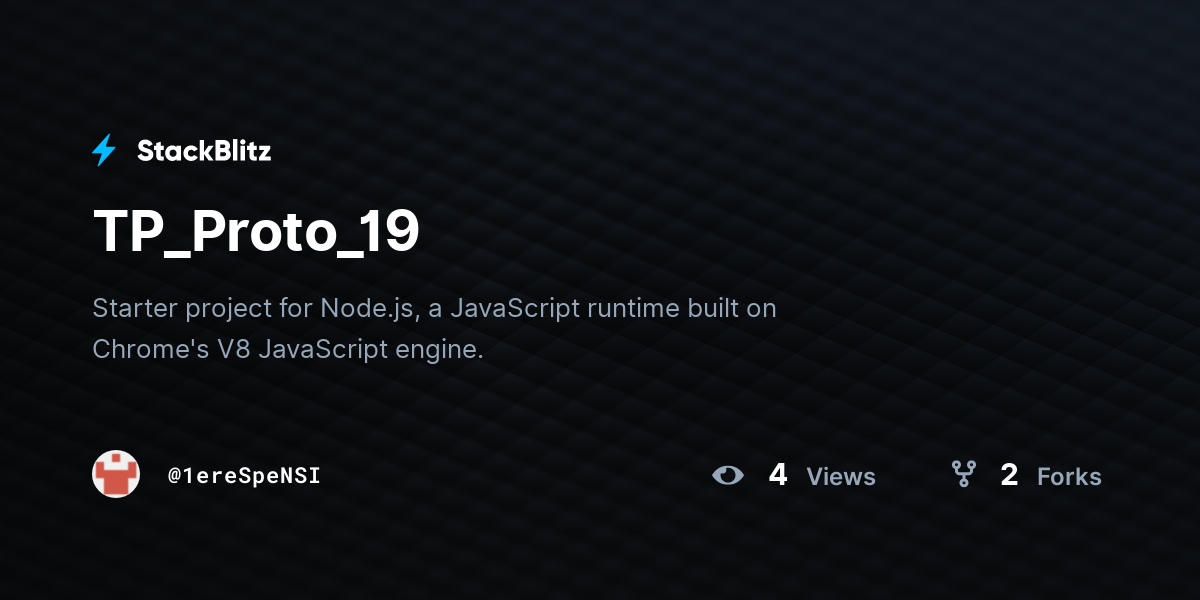 TP_Proto_19 - StackBlitz