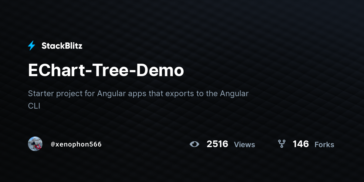 EChart-Tree-Demo - StackBlitz