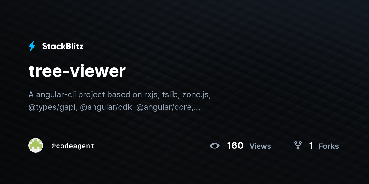 tree-viewer - StackBlitz