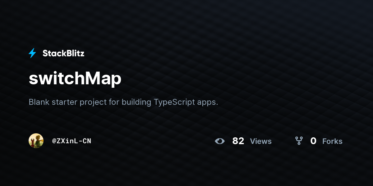 switchMap - StackBlitz