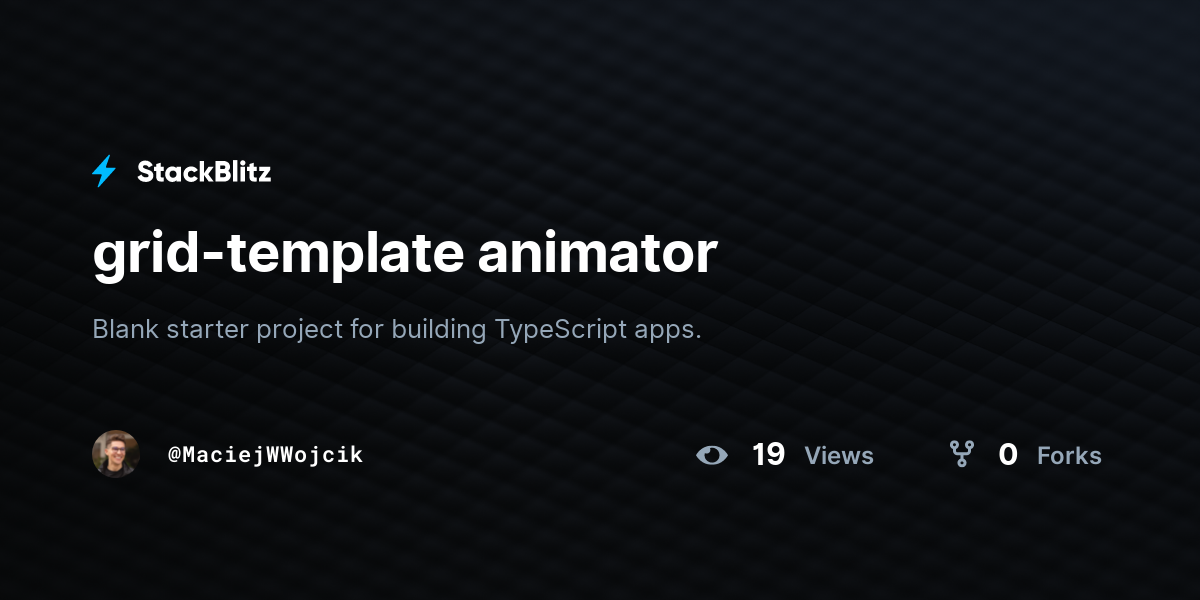 grid-template animator - StackBlitz