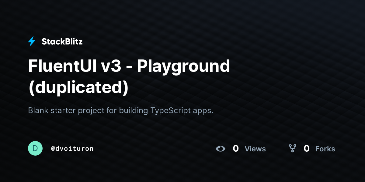 V3playground