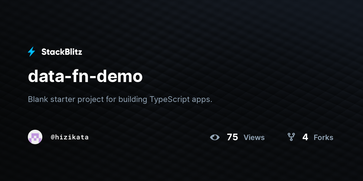 data-fn-demo - StackBlitz