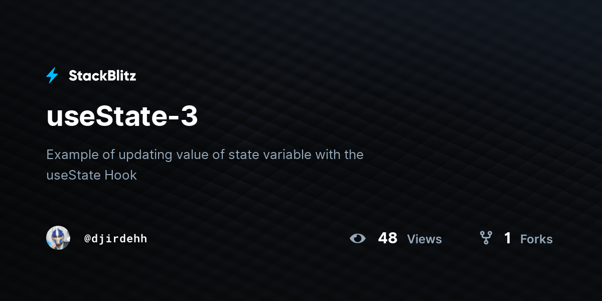 useState-3 - StackBlitz
