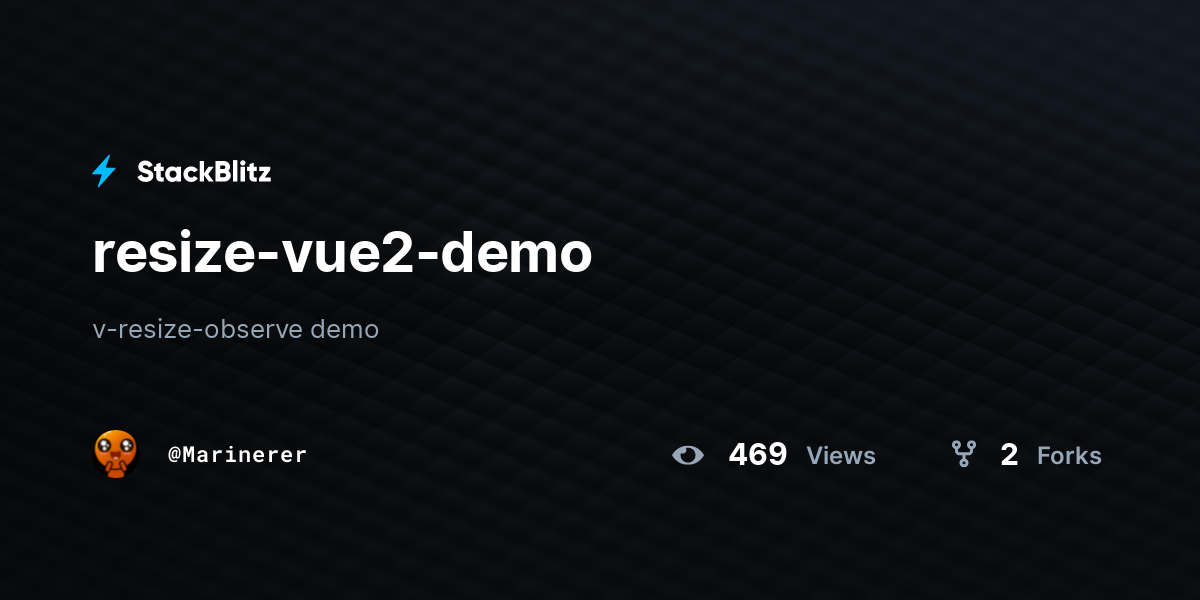 resize-vue2-demo - StackBlitz
