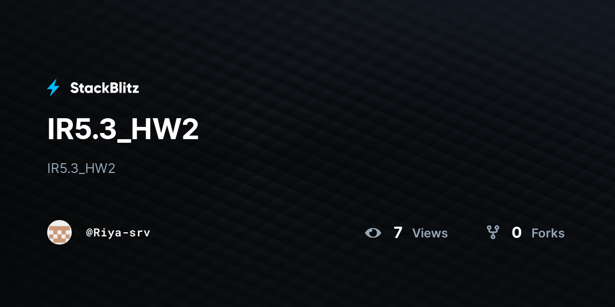 IR5.3_HW2 - StackBlitz