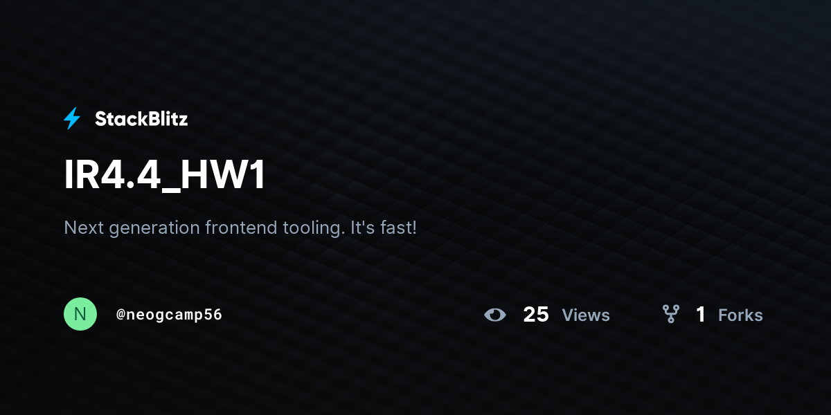 IR4.4_HW1 - StackBlitz