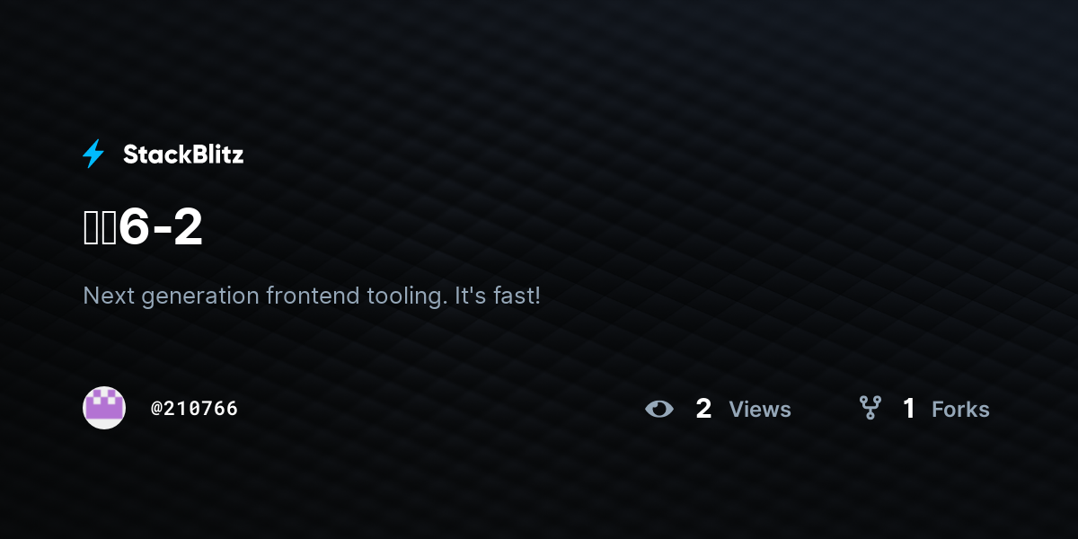 課題6-2 - StackBlitz