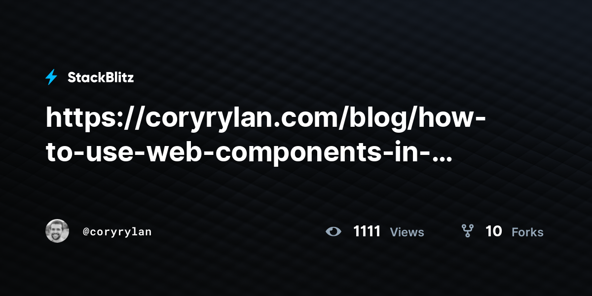 https://coryrylan.com/blog/how-to-use-web-components-in-preact-and ...