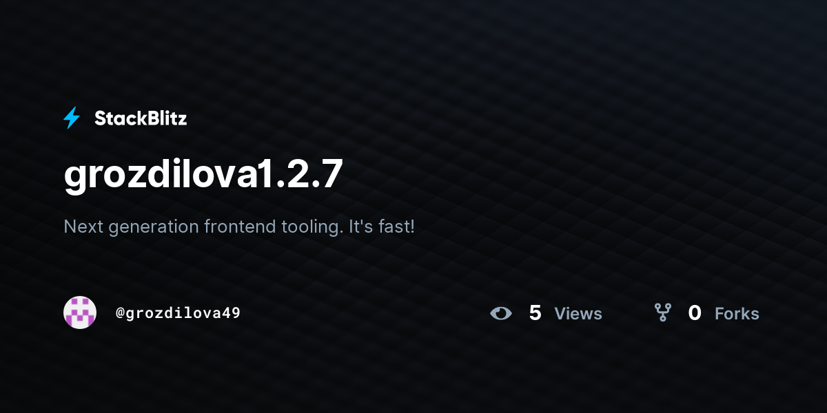 grozdilova1.2.7 - StackBlitz