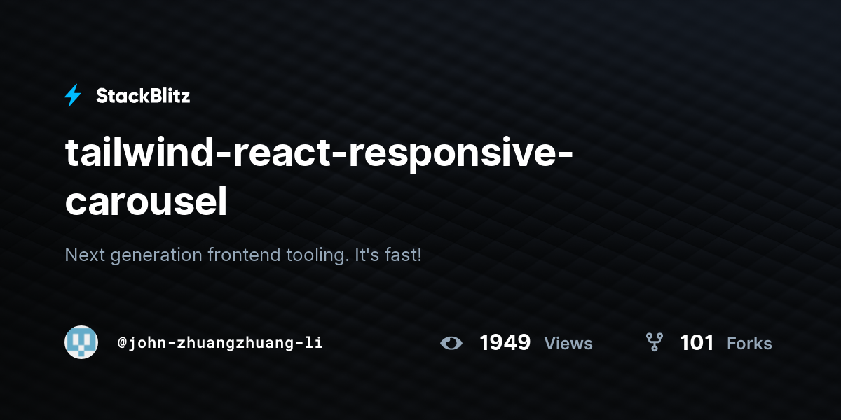 tailwind-react-responsive-carousel - StackBlitz