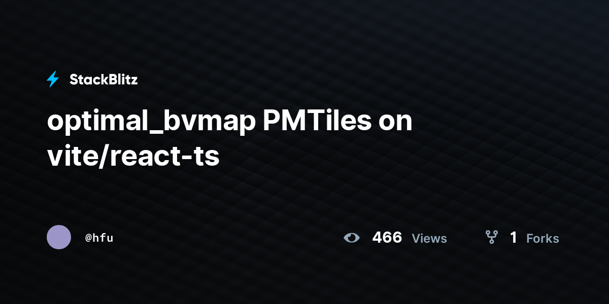 optimal_bvmap PMTiles on vite/react-ts - StackBlitz