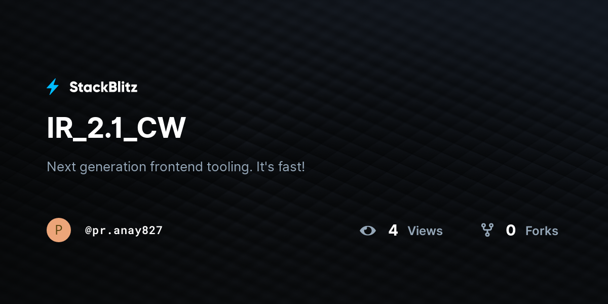 IR_2.1_CW - StackBlitz