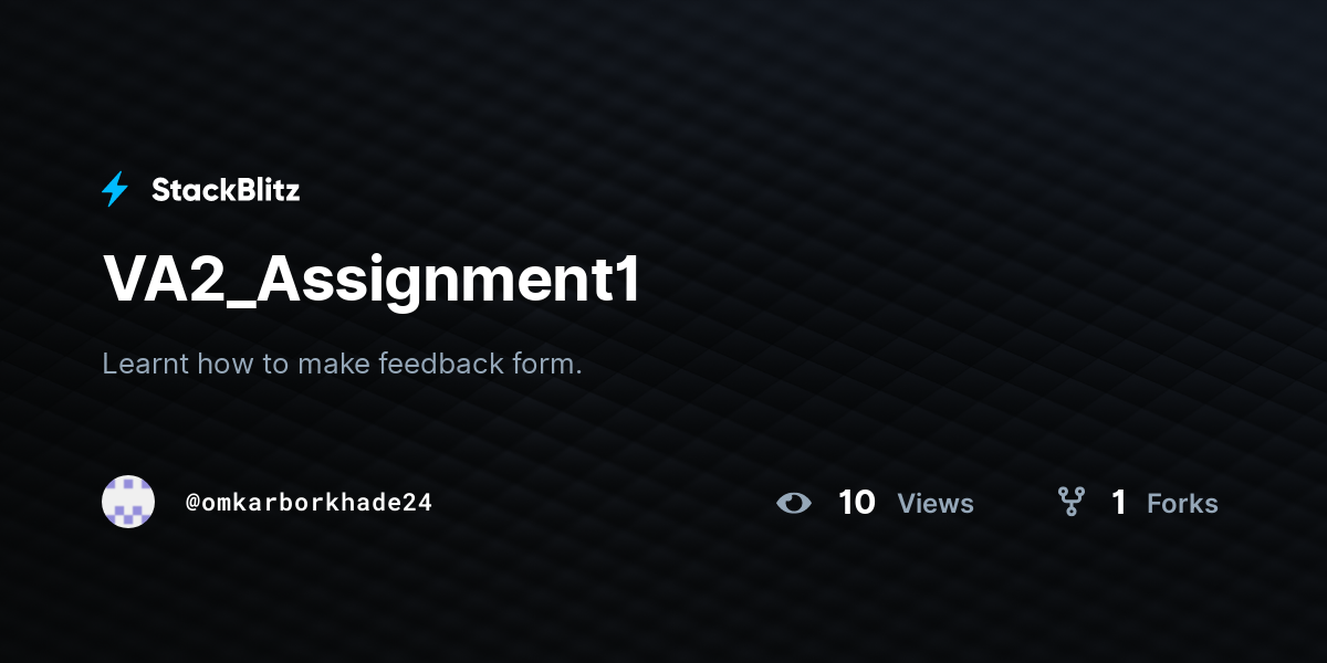 VA2_Assignment1 - StackBlitz