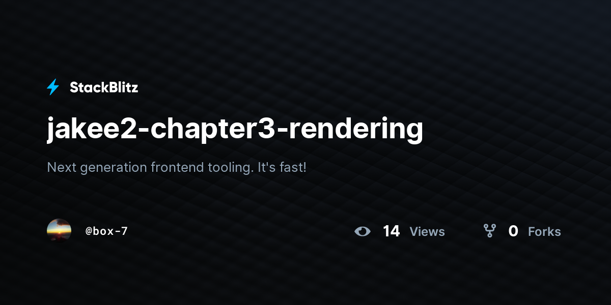 jakee2-chapter3-rendering - StackBlitz