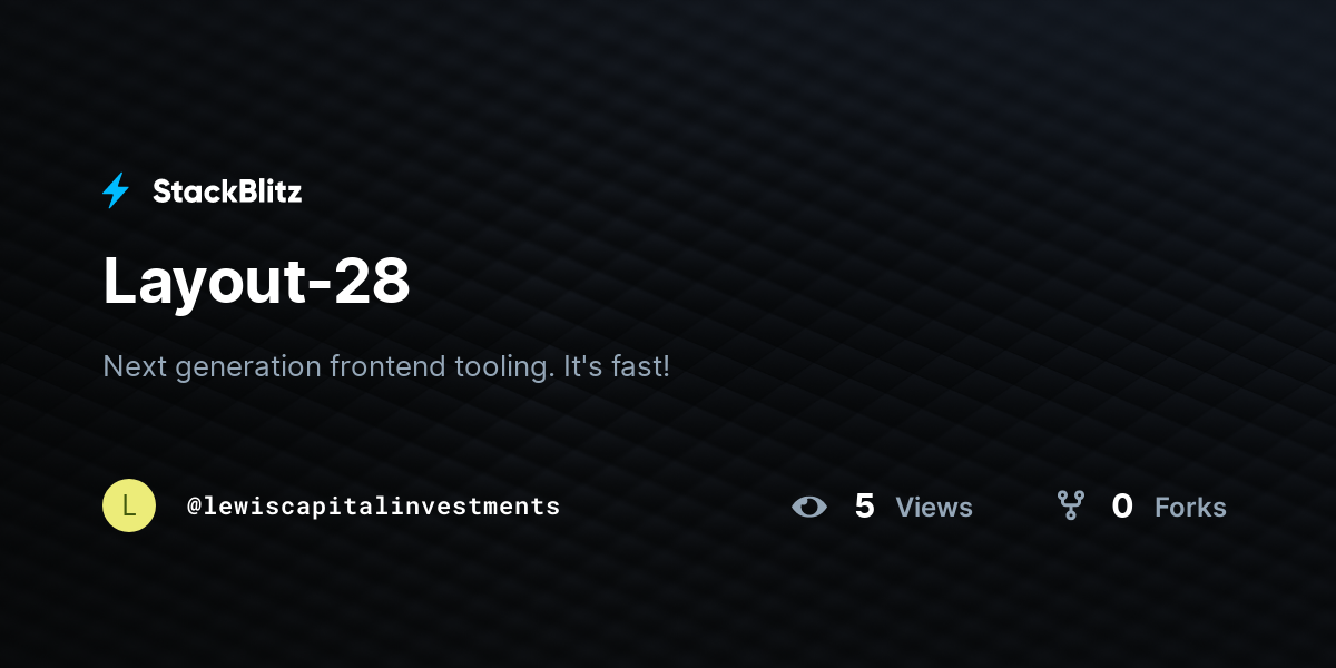 Layout-28 - StackBlitz