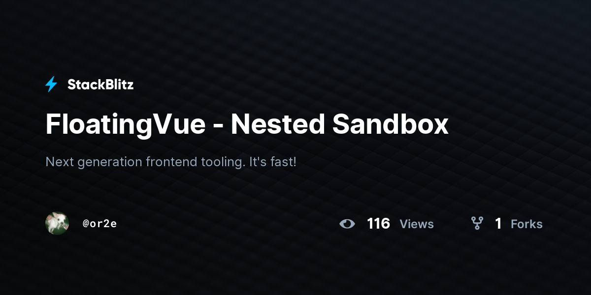 FloatingVue - Nested Sandbox - StackBlitz