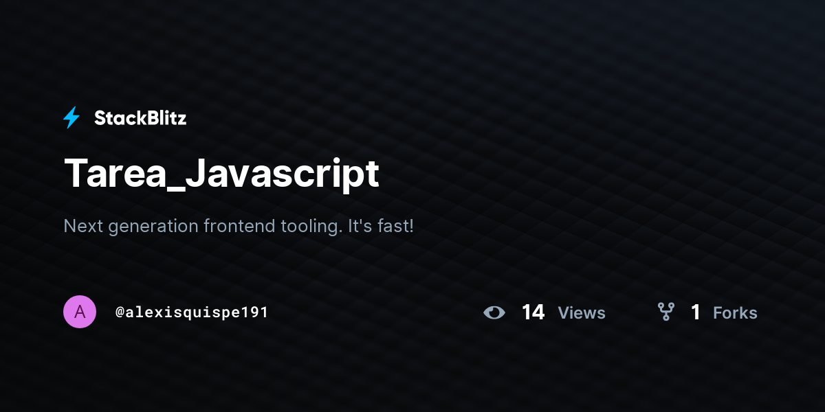 Tarea_Javascript - StackBlitz