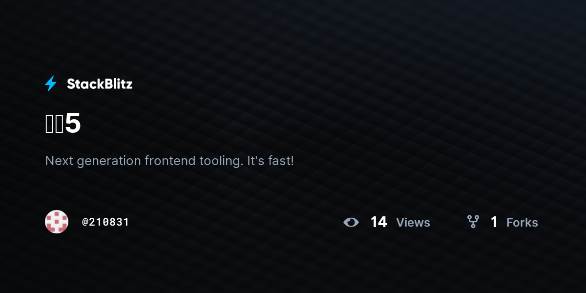 課題5 - StackBlitz