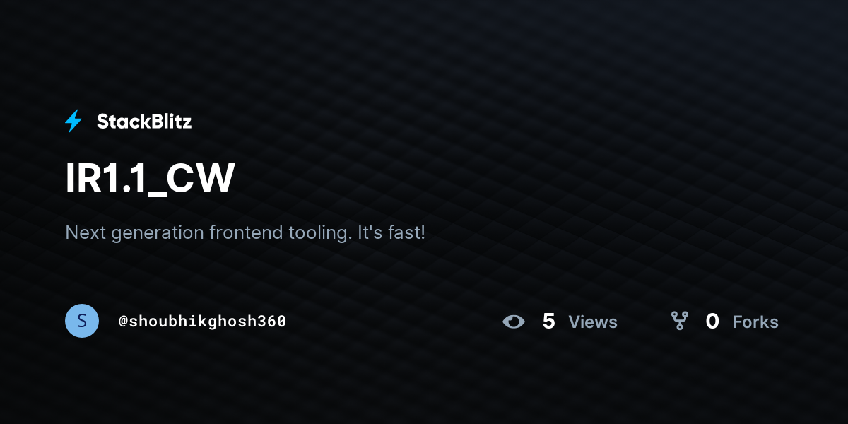 IR1.1_CW - StackBlitz