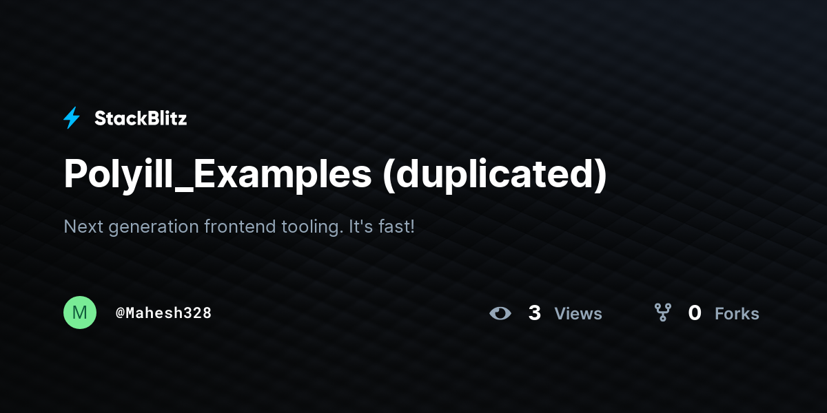 Polyill_Examples (duplicated) - StackBlitz