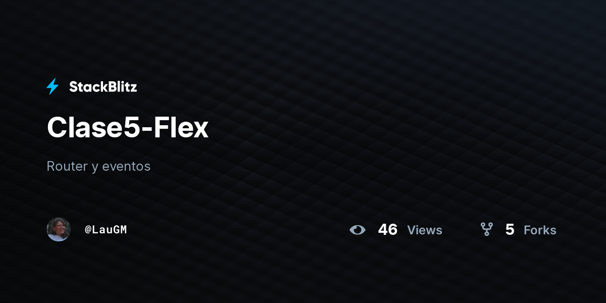 Clase5-Flex - StackBlitz