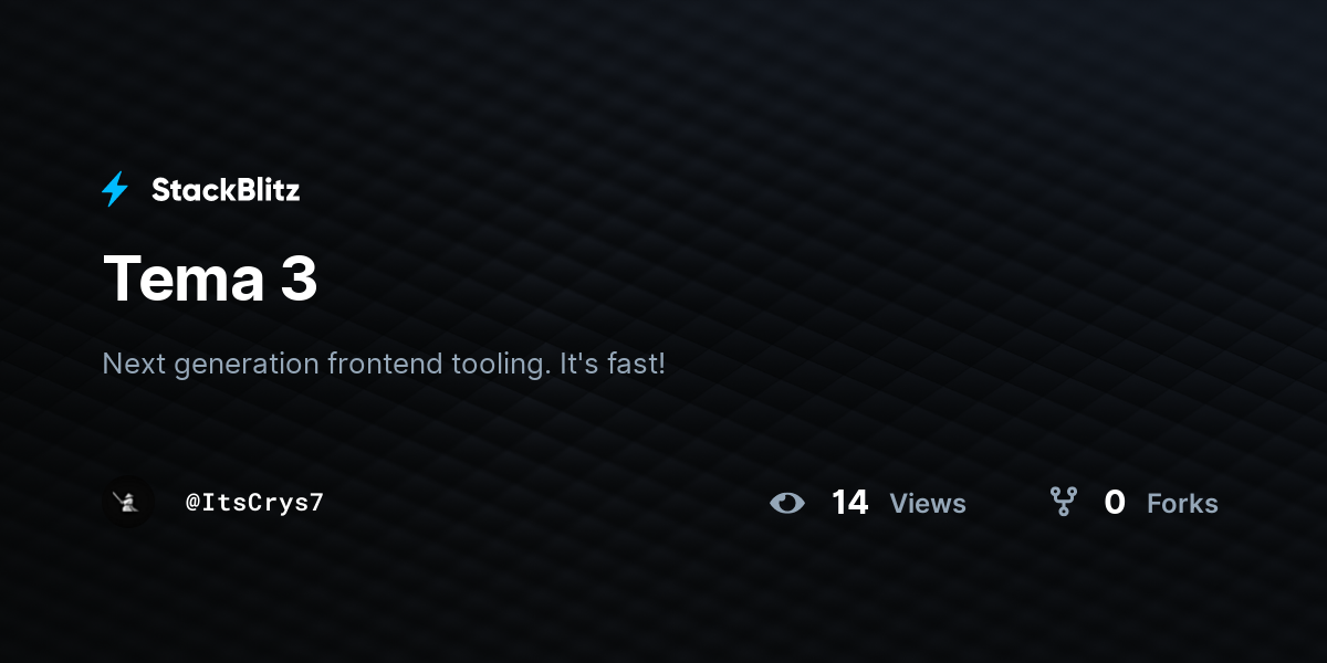 Tema 3 - StackBlitz