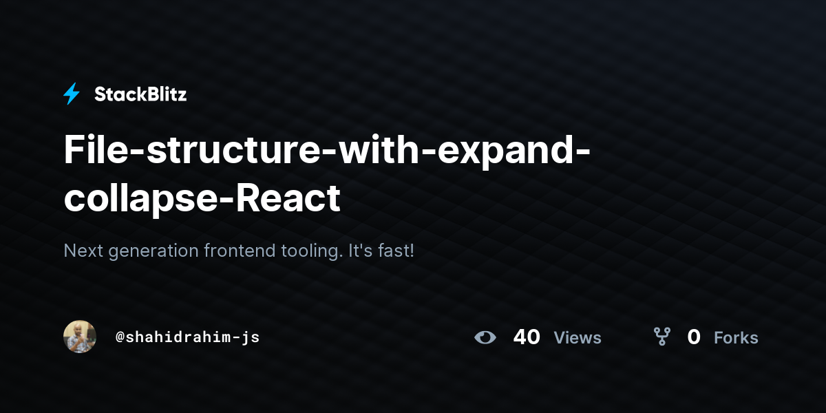 File-structure-with-expand-collapse-React - StackBlitz