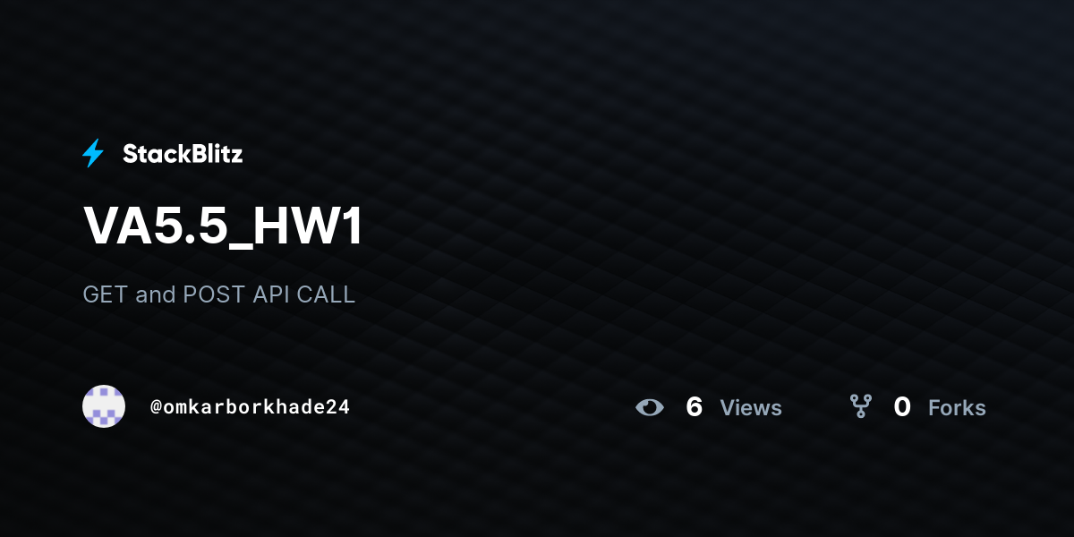 VA5.5_HW1 - StackBlitz