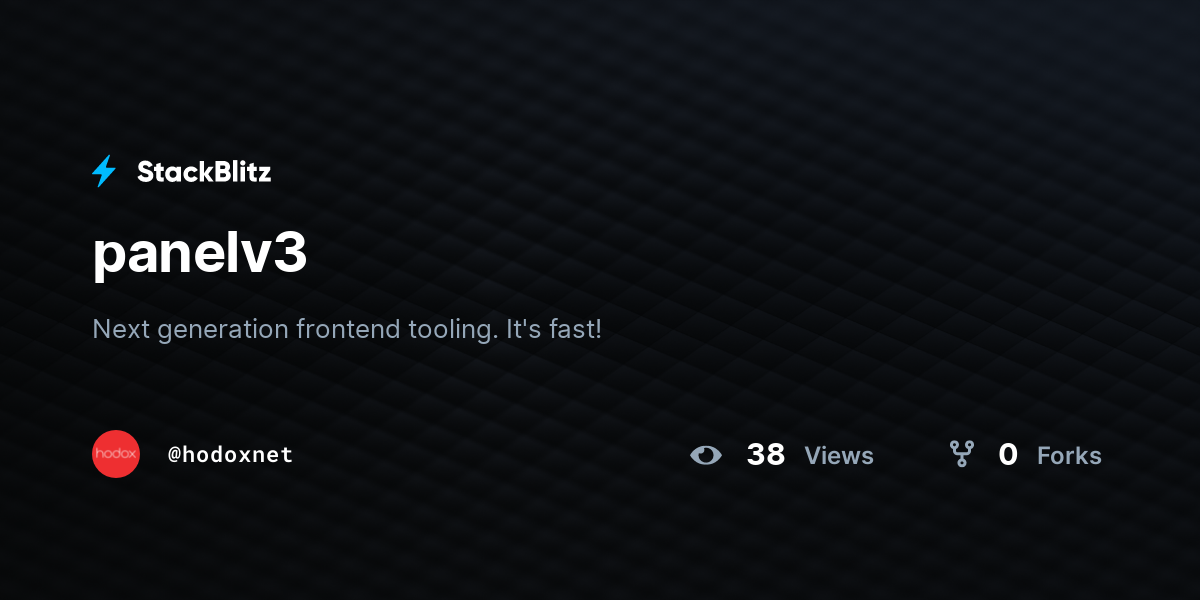 panelv3 - StackBlitz