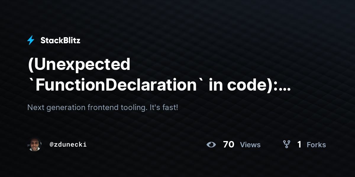 (Unexpected `FunctionDeclaration` in code): react-router v7 + @mdx-js ...