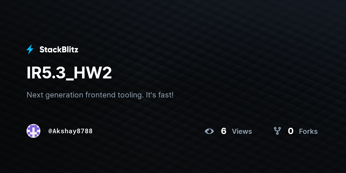 Ir5 3 Hw2 Stackblitz