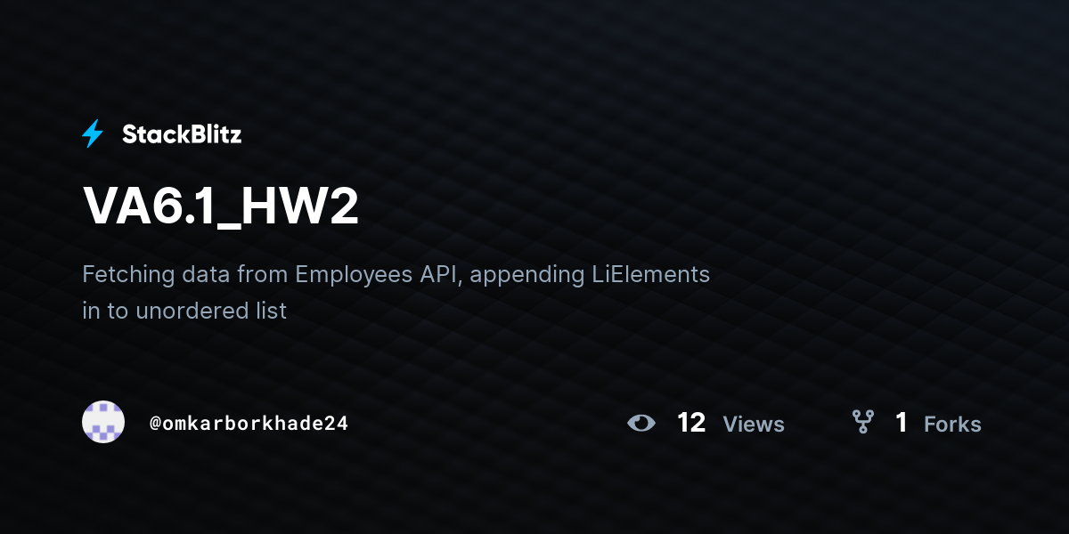 VA6.1_HW2 - StackBlitz