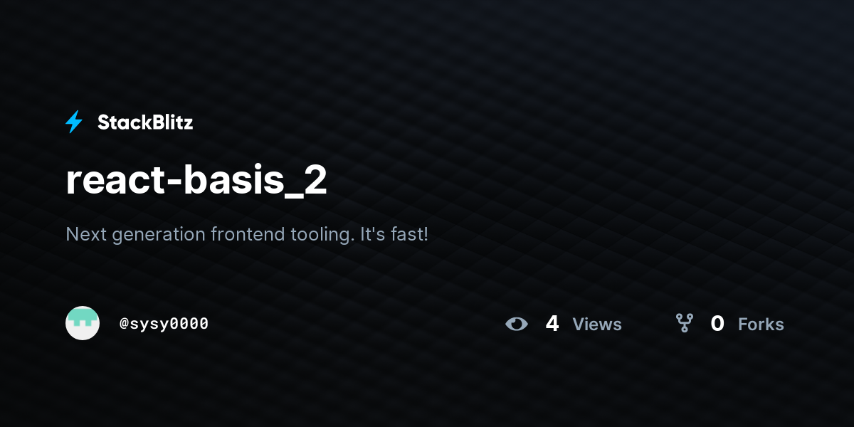 react-basis_2 - StackBlitz