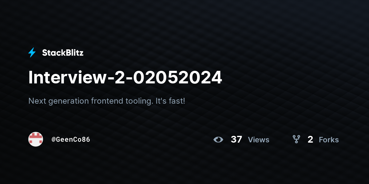 Interview-2-02052024 - StackBlitz