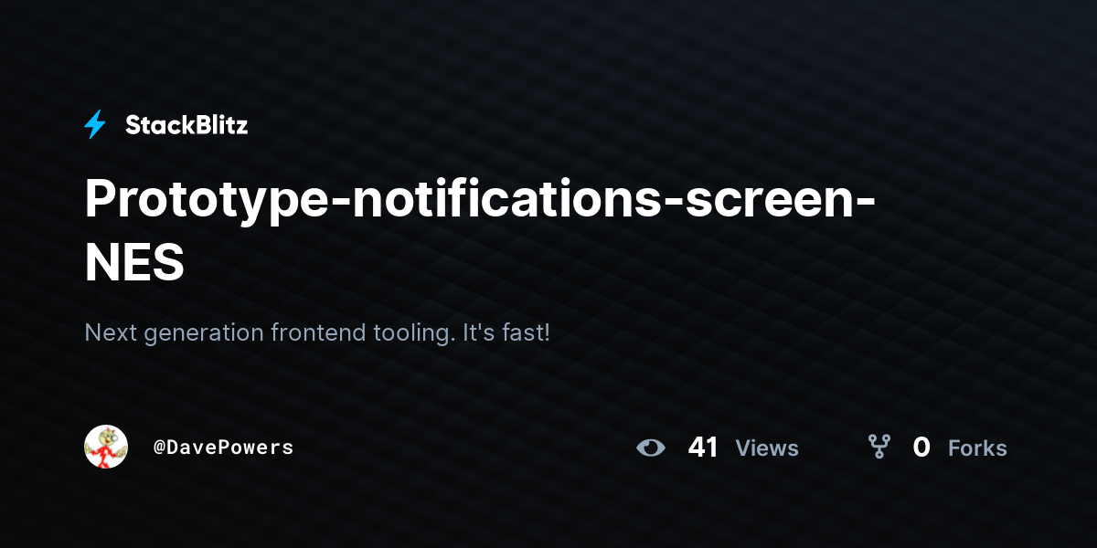 Prototype-notifications-screen-NES - StackBlitz