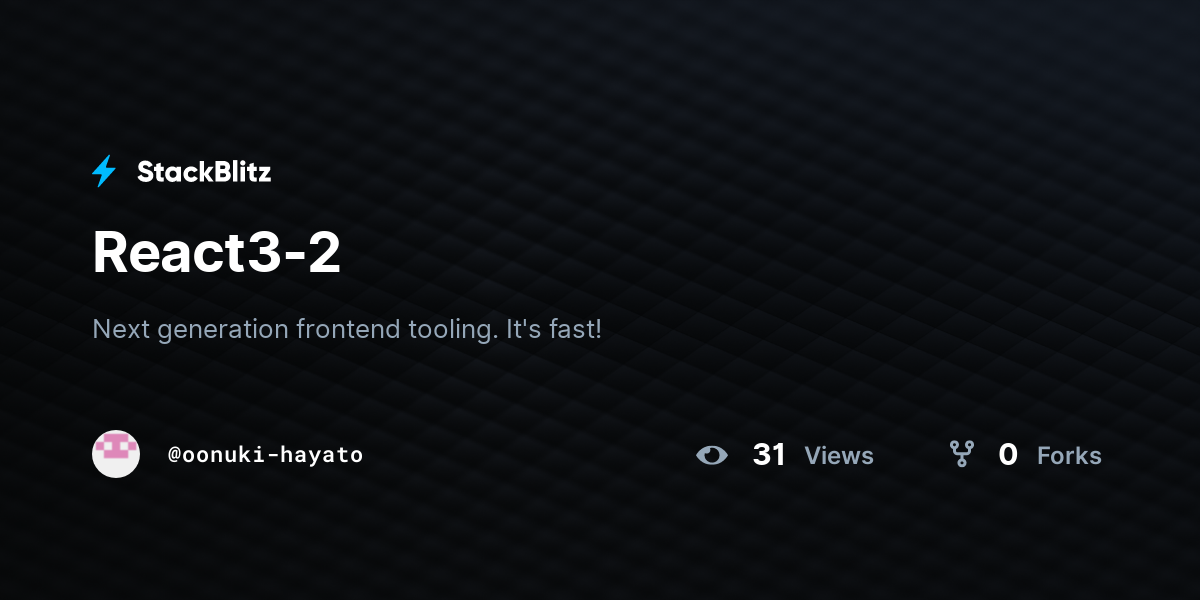 React3-2 - StackBlitz