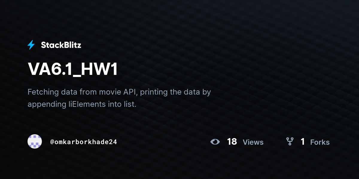 VA6.1_HW1 - StackBlitz